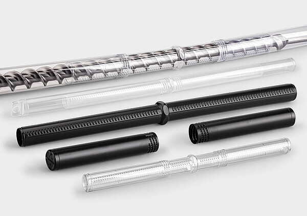 TwistPack Plus: Plastic Packaging Tubes - rose plastic