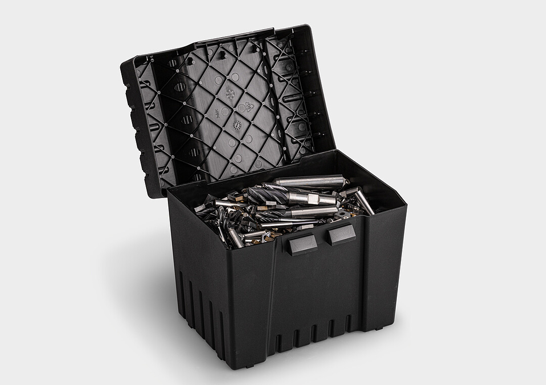 New: the LogisticBox – sturdy, versatile, and reliable - rose plastic